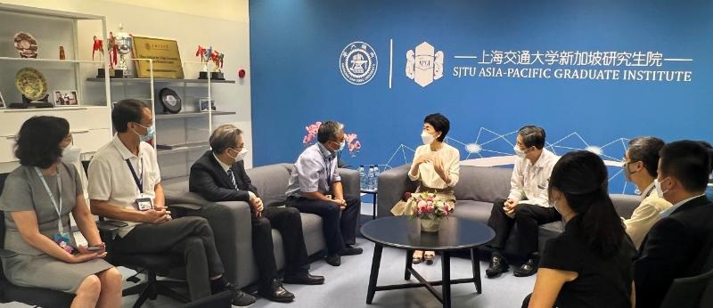 Chinese Ambassador Sun Haiyan Visits SJTU Asia-Pacific Graduate Institute
