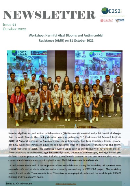 E2S2 Newsletter - Issue 21 (October 2022)