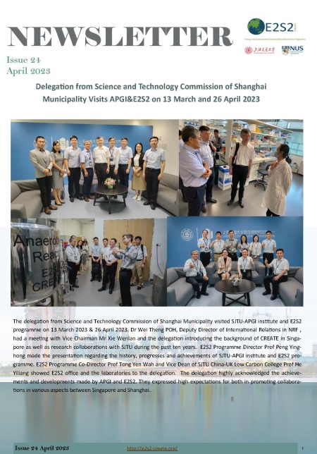 E2S2 Newsletter - Issue 24 (April 2023)